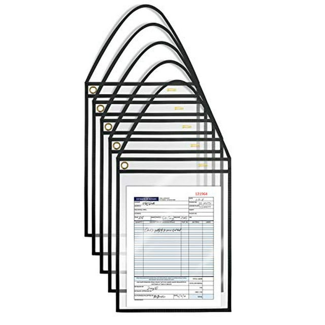 Better Office Products Shop Ticket Holders with Hanging Strap, 9 x 12 ...