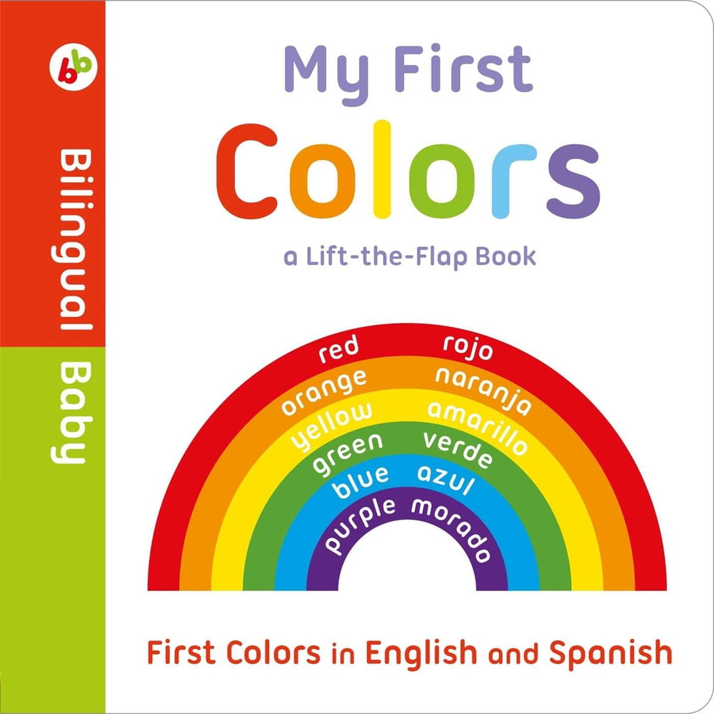 Pre-Owned My First Colors in English and Spanish: Bilingual Board Book ...