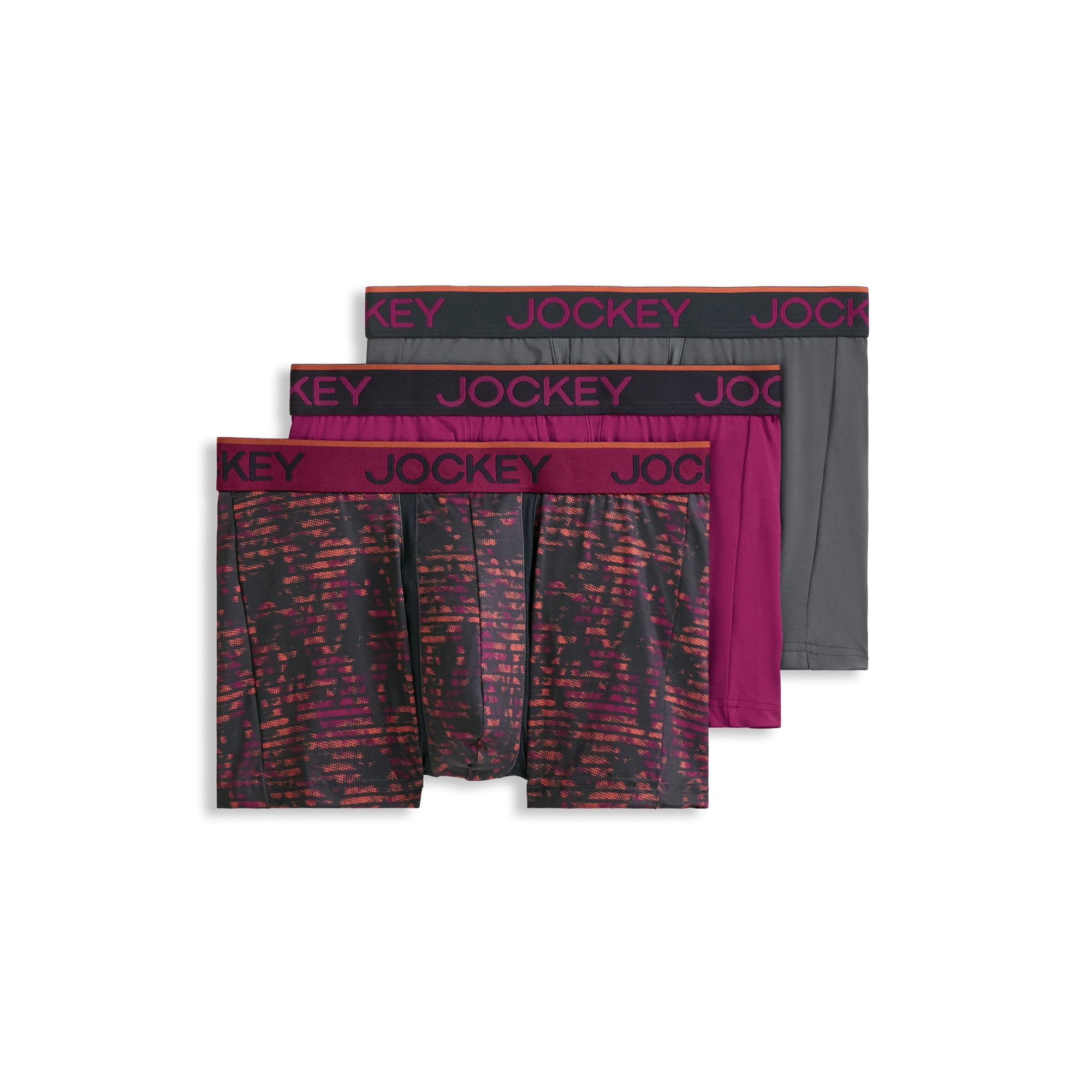 Click here for Jockey Mens Chafe Proof Pouch Microfiber 3 Trunk -... prices