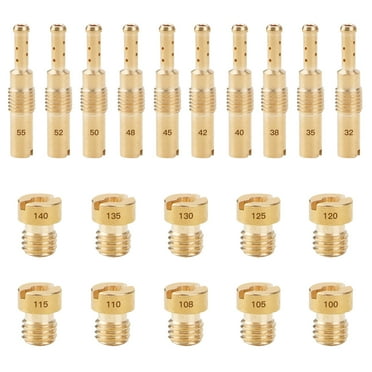 12Pcs Carburetor Main Aircraft Carburetor Main Jet For Mikuni VM TM TMX Carburetor #330- #440 ...