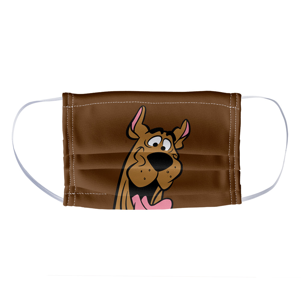 Scooby-Doo Scooby Happy 1-Ply Reusable Face Mask Covering, Kids ...