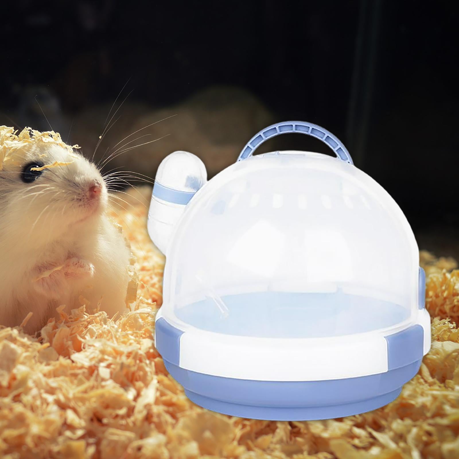 Portable Dwarf Hamster Carrier Habitat Outgoing Transport Guinea Travel ...