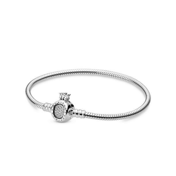 Brazalete Pandora Moments - Corona O y Cadena Cola de Ratón Pandora ...