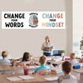 Koyal Wholesale Boho Growth Mindset Bulletin Board Banner - Walmart.com