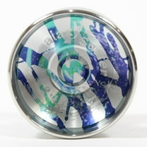 LEP Martian Yo-Yo - Tri-Material YoYo (Blue/Silver) - Walmart.com