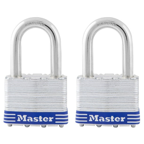 Master Lock 5TLF Laminated Steel Padlock, 2 in. (51mm) Wide with 1-1/2 ...