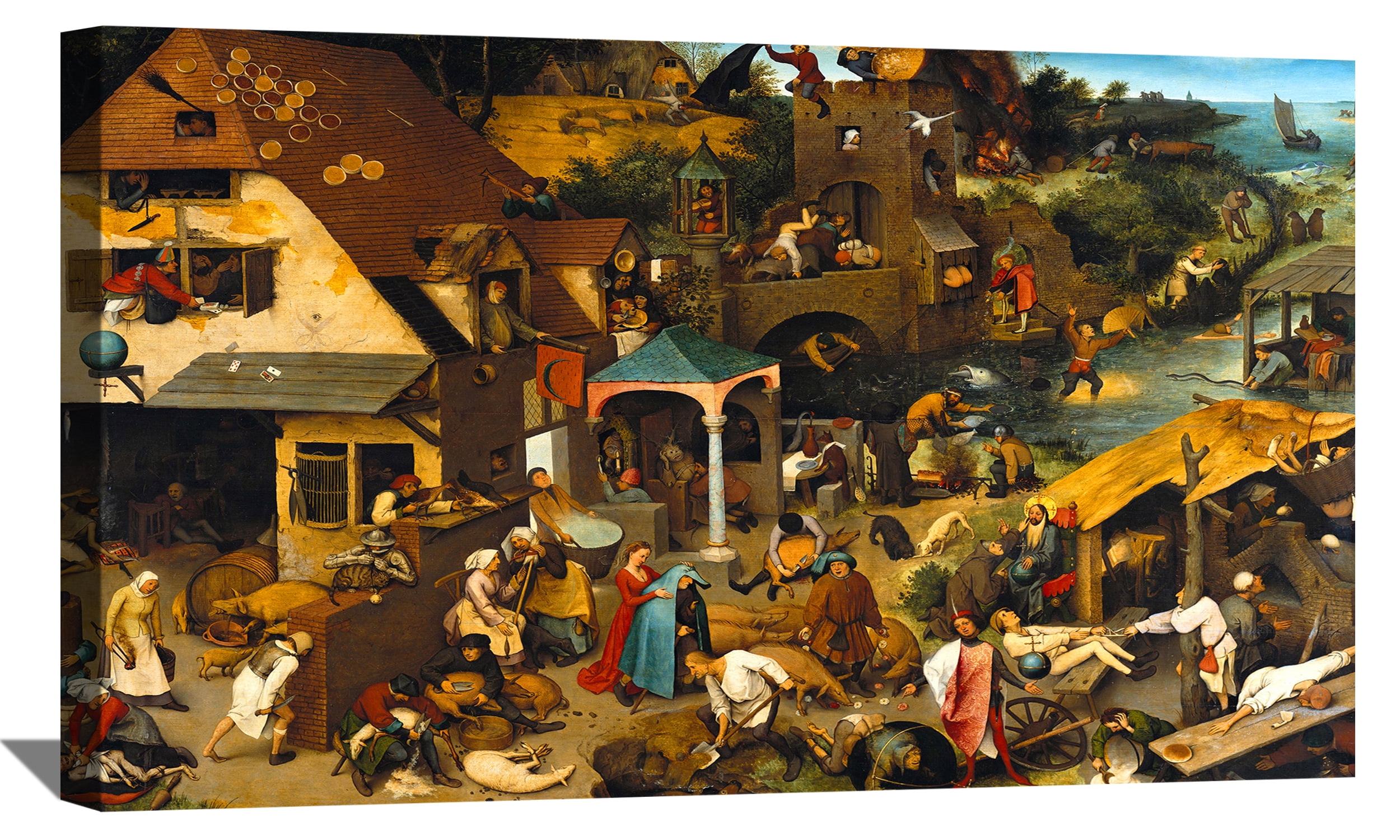 Pieter Bruegel The Elder Netherlandish Proverbs
