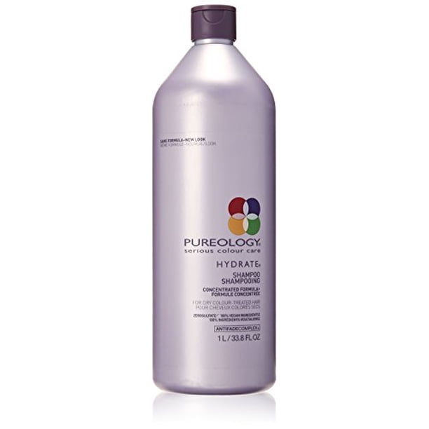 Pureology Hydrate Moisturizing Shampoo | For Medium to Thick Dry, Color ...