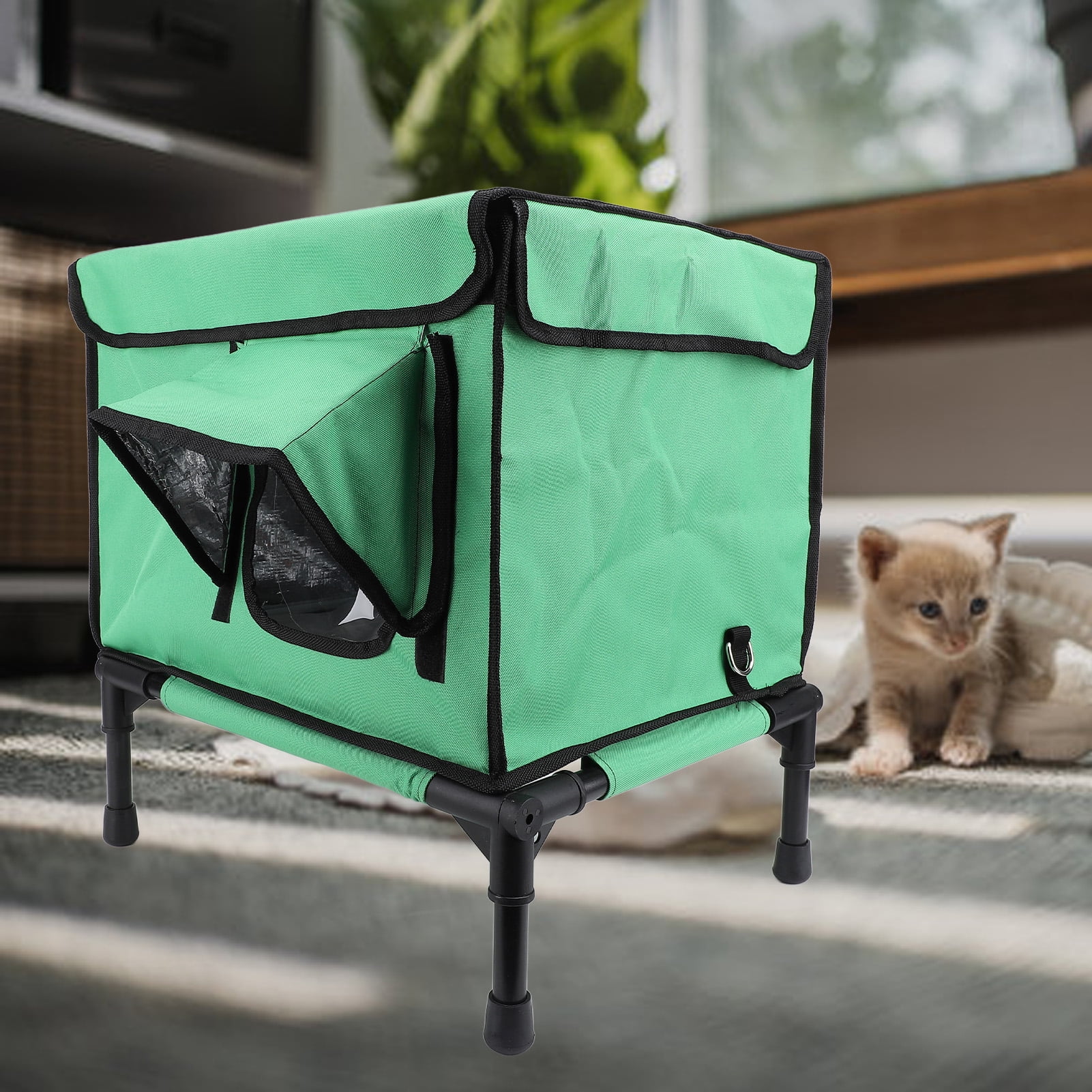 Click here for Lhcer Heated Cat House For Outside  Waterproof & I... prices