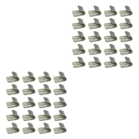 Becaristey 1/2/3/5 20Pcs Upholstery Spring Clip Furniture Clamp ...