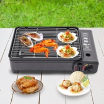 Portable Gas Grill Butane Stove, Camping Stove - 15,000 BTU Camping ...