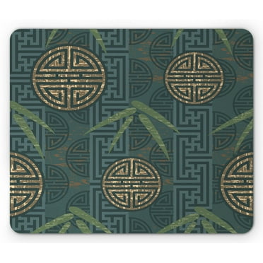 OTM Prints Black Mouse Pad, Bamboo Leaves Cool - Walmart.com