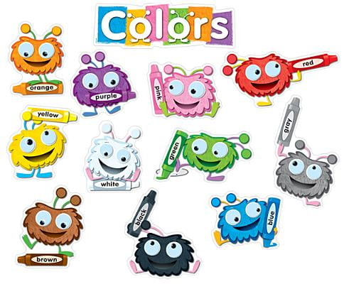 Color Critters Bulletin Board Set - Walmart.com