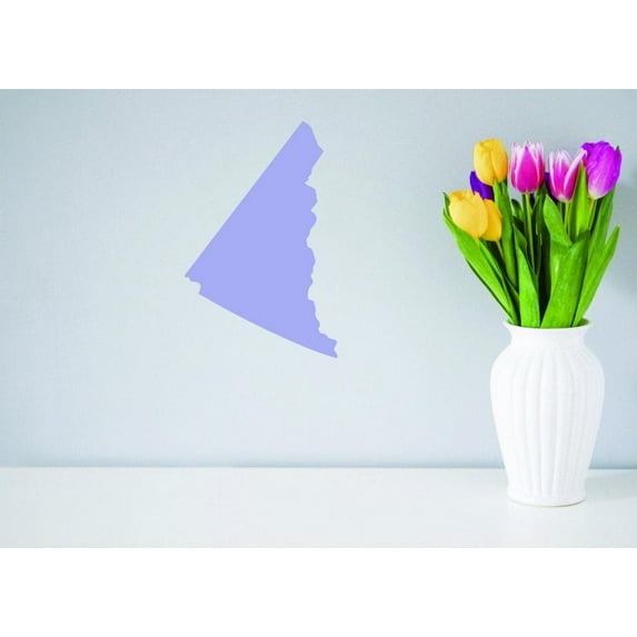 Design With Vinyl Home Wall Decals Yukon Canada Canadian Providence Map ...