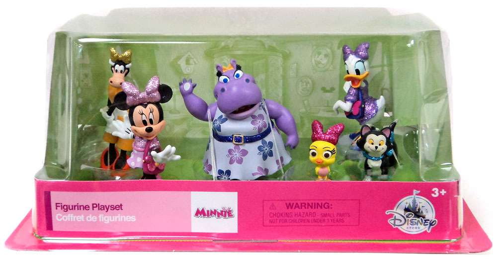 Disney Minnie Mouse Bowtoons 6-Piece PVC Figure Play Set - Walmart.com