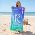 Beach Towels For & Adults Sand /Microfiber Custom Beach Towel With Name ...