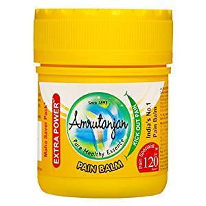 Amrutanjan Pain Rub (Balm) Yellow - 50ml - Walmart.com