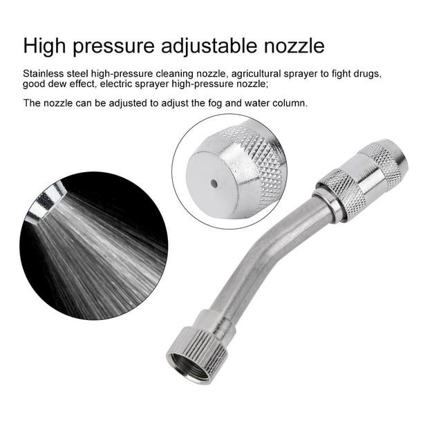Misting Nozzles, 10.2xCM/4.0inch Low Water Pressure Requirement Sprayer ...