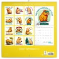 Calendar 2024-2025, Cheeky Capybaras Wall Calendar, Monthly Calendar, 16 Month Hanging Calendar ...