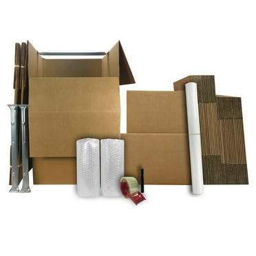 UBMOVE 3 Room Basic Kit 42 Packing Boxes and Supplies for Moving ...