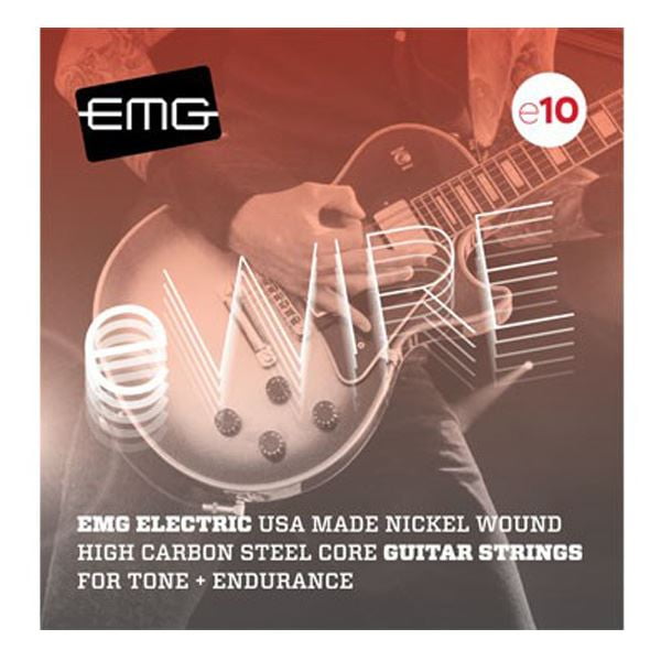 EMG Electric e-Wire e10 Guitar Strings - 10-46 - Walmart.com