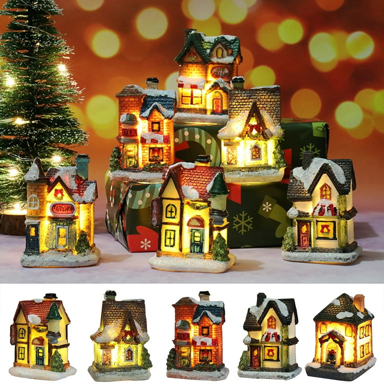 Indoor Christmas Tree Scene