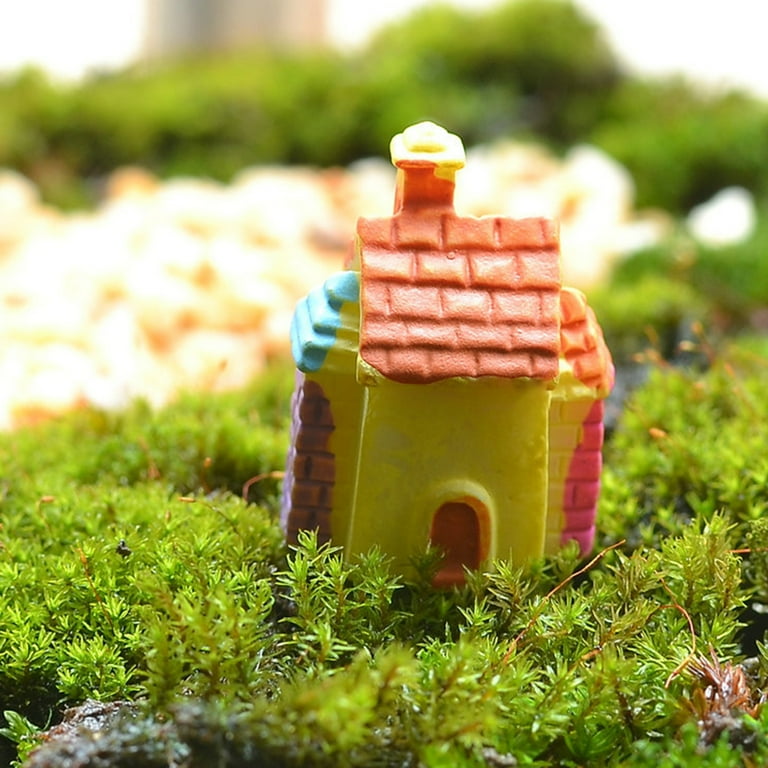 Miniature Fairy Cottages In Terrariums