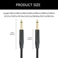 Professional 1/4Inch Instrument Cable For Electric Guitar To Mixing ...