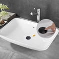 Bathroom Basin Sink Waste P-Trap Drain Kit, Adjustable Bottle Trap with ...