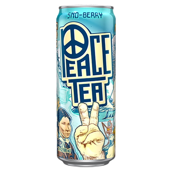 Peace Tea Snow Berry 23 oz Cans - Pack of 12 - Walmart.com - Walmart.com