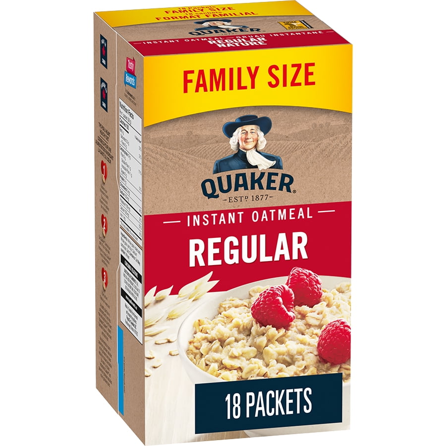 Click here for Quaker Instant Oats Hot Cereal Regular 504 Gm prices