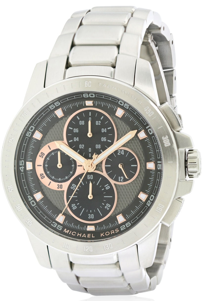 Michael Kors Men's Ryker Stainless-Steel Chronograph Watch, MK8528 ...
