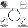 15 Pack Heavy Duty Bungee Cords with Hooks 11 Inch Mini Rubber Bungee ...