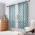 Yayeee Window Curtains Light Filtering 63"x52" Grommet Panel Pair Home ...
