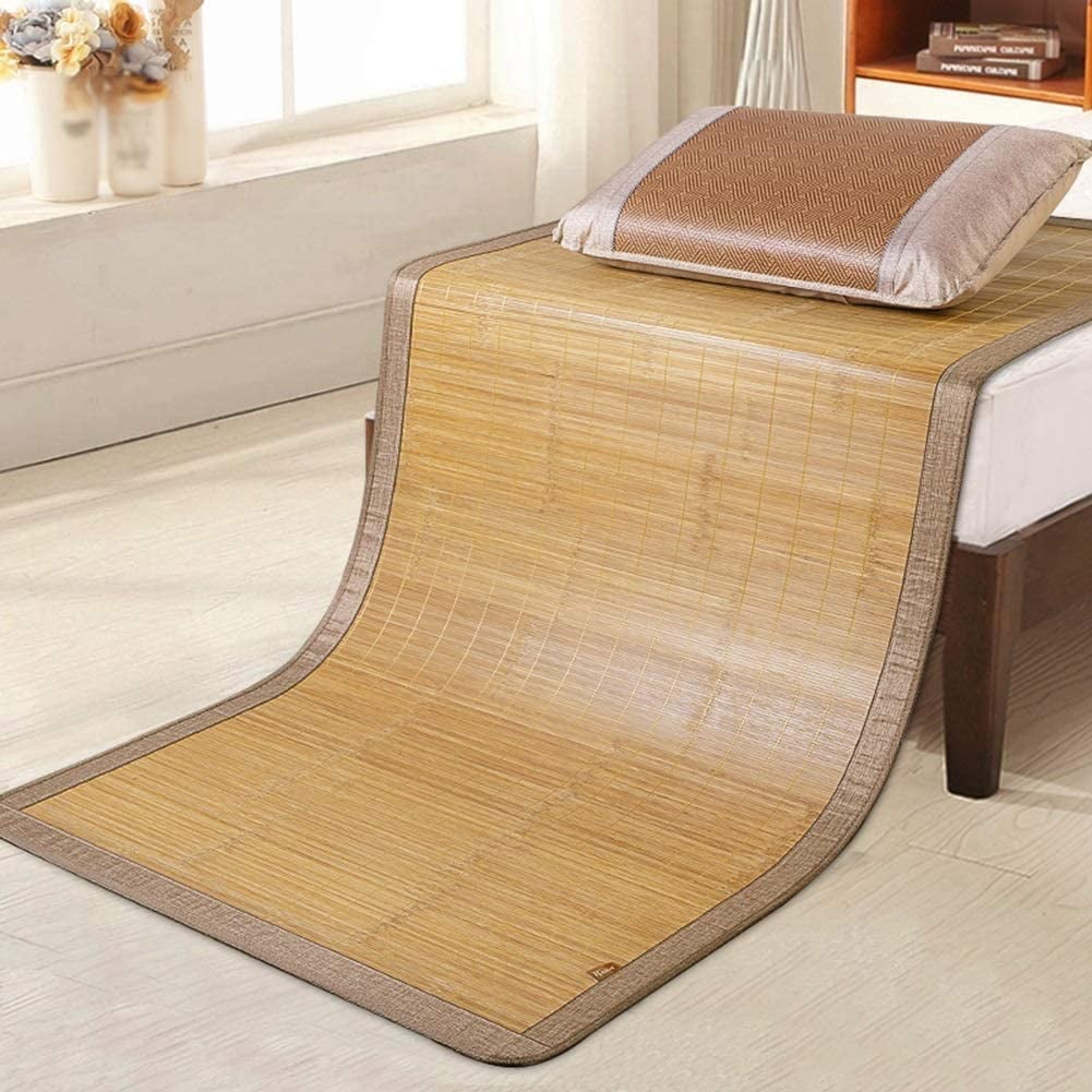 Summer Sleeping Mats Bamboo Single Bed Refreshing No Burr Double Sided ...