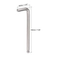 Unique Bargains Ball End Hex Key Wrench L Shaped Long Arm CR-V Silver 3 ...