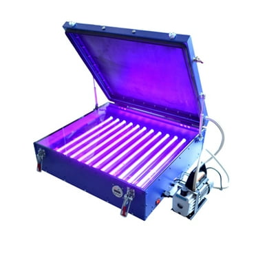 H-E 20 x 24In UV Exposure Unit 80W Silk Screen Printing Vacuum LED ...