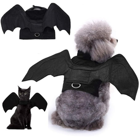 P5HAO Dog Bat Wings Costume, Pet Cat Wings Costume Halloween - Pet ...