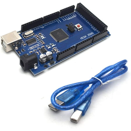 MEGA2560 MEGA 2560 R3 (ATmega2560-16AU CH340G) AVR USB Board Development Board MEGA2560 with USB ...