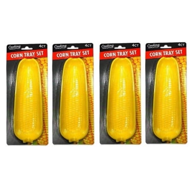 IVTVMG KILWFXGH 12 Pc Plastic Corn On The Cob Serving Set, Dish Tray ...