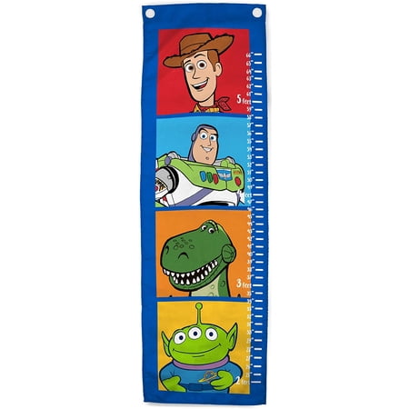 Disney Pixar Toy Story Toys Stacked Growth Chart – Kids Removeable Wall ...