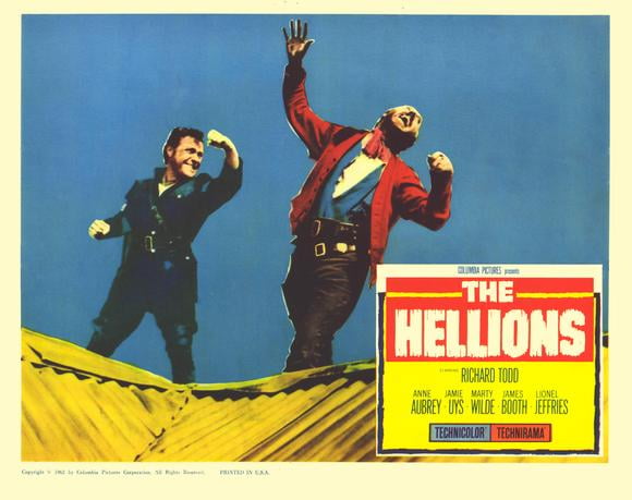 The Hellions - movie POSTER (Style D) (11" x 14") (1961) - Walmart.com