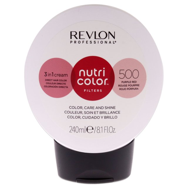 Revlon Nutri Color Cream - 500 Purple Red 8.1 oz Hair Color - Walmart.com