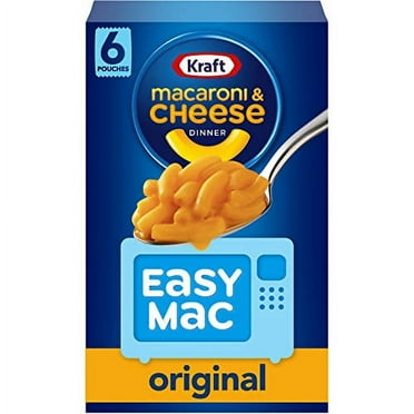 Kraft Easy Mac Original Macaroni and Cheese Microwavable Dinner, 18 ct ...