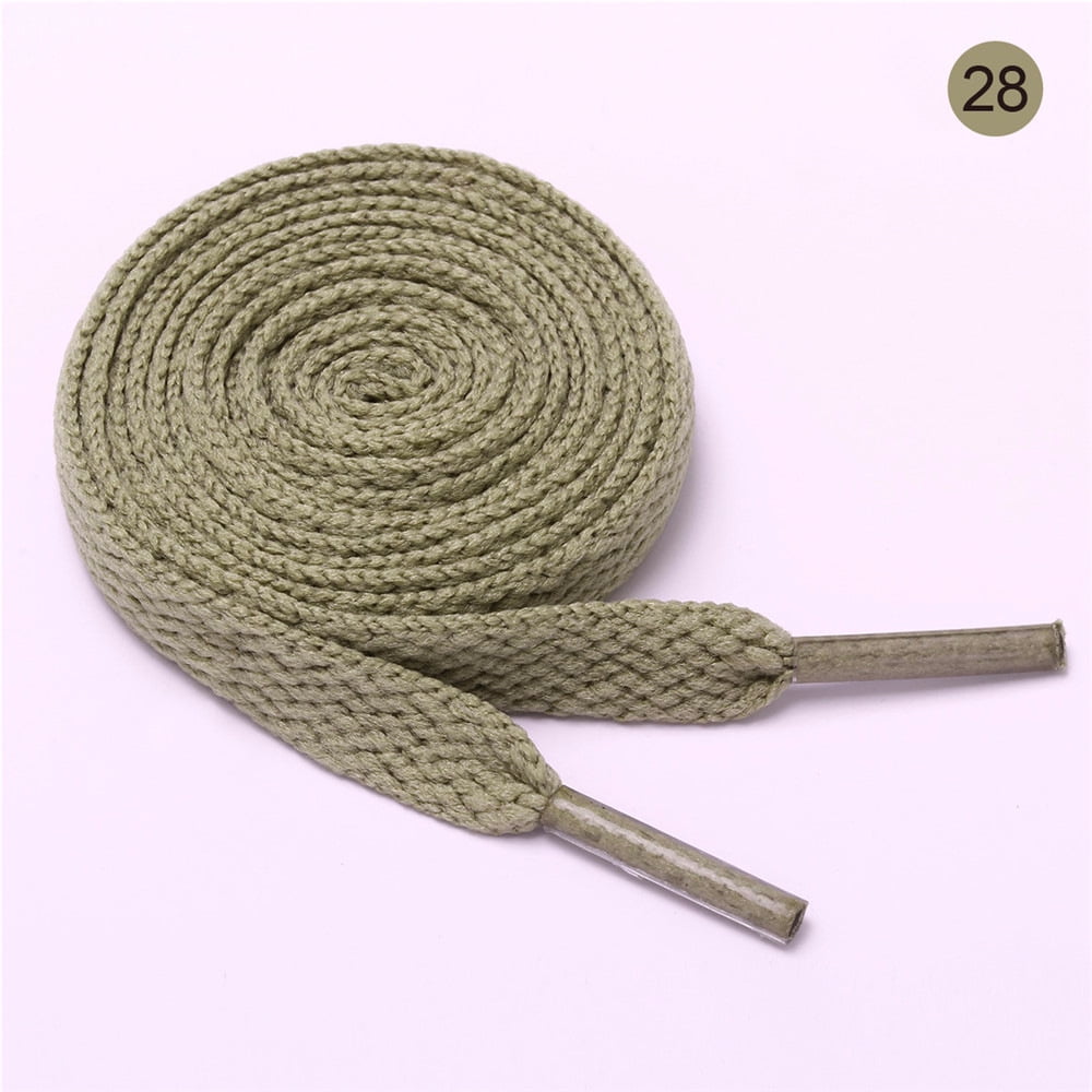 Click here for Xmhytop 2 Pair Flat Shoe Laces 8mm Wide Shoelaces... prices