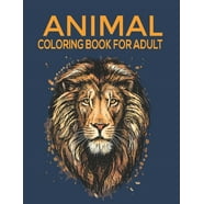Christmas Animals Coloring Books: Animal Illustration and Heart Warming ...