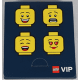 Lego VIP Exclusive Limited Edition Festive Drink Coasters - Set of 4 ...