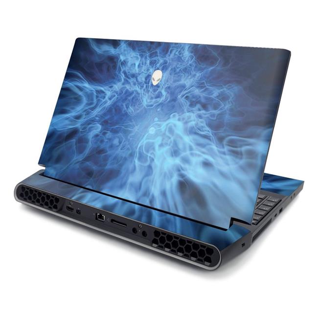 MightySkins ALWAR5119-Blue Mystic Flames Skin for 17 in. 2019 Alienware ...