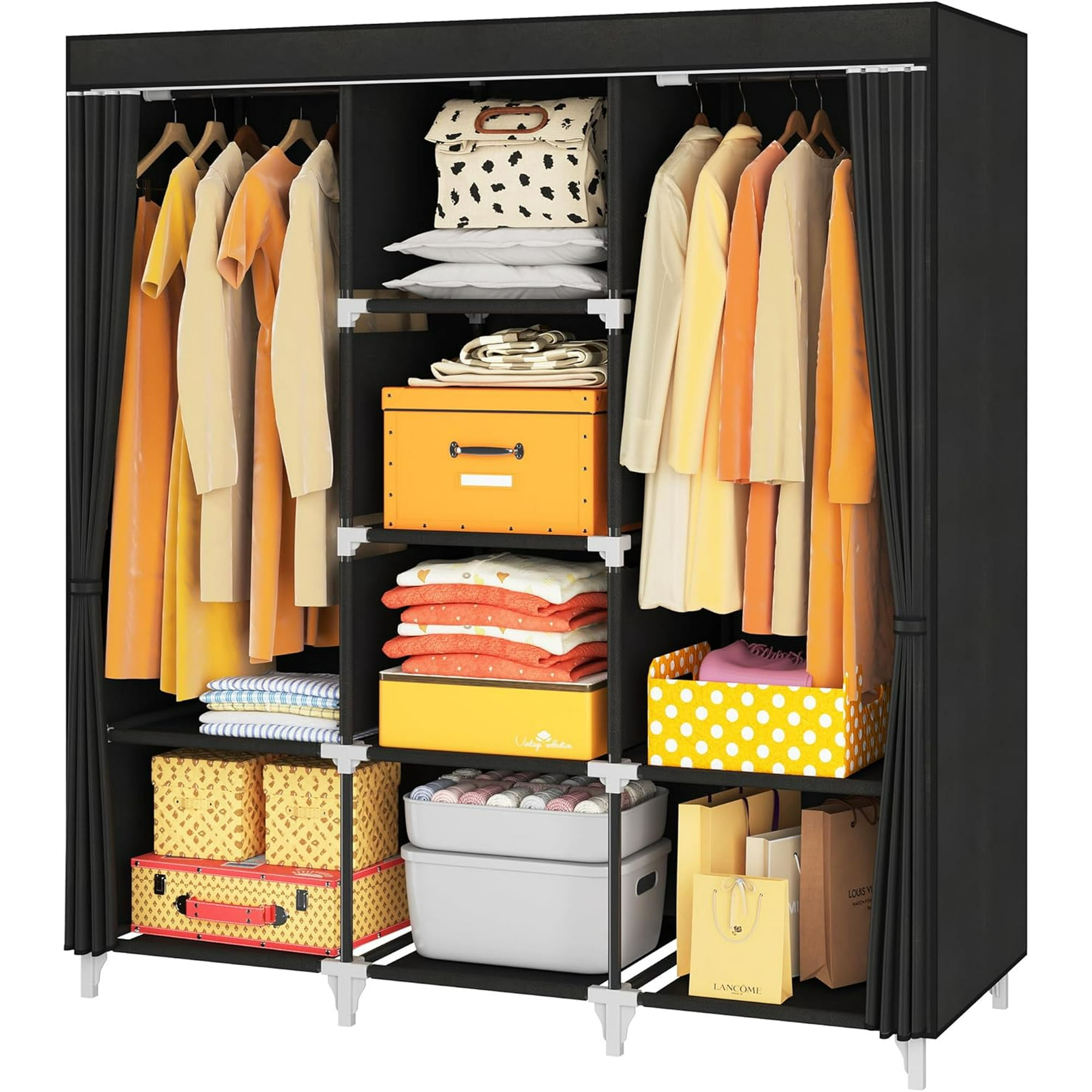 Click here for Nobrand Portable Closet Wardrobe Closet For Hangin... prices