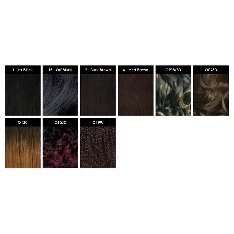 Brazilian Hair Color Chart